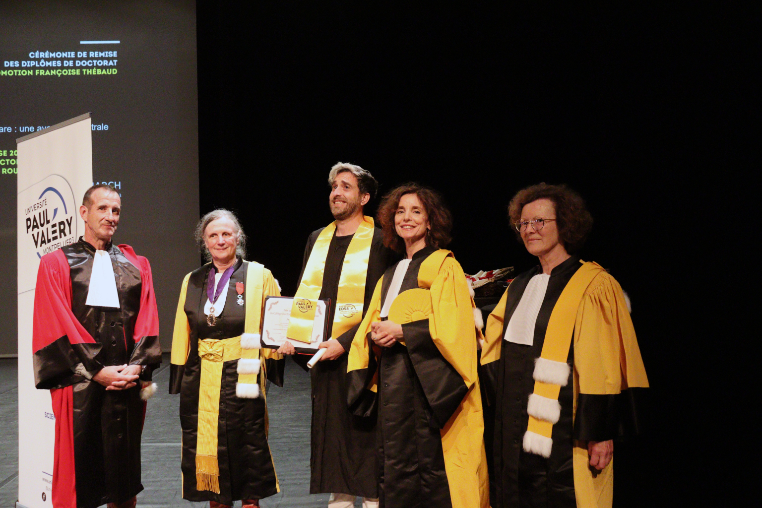 Cérémonie de Remise des Diplômes des jeunes Docteurs de l’Université ...